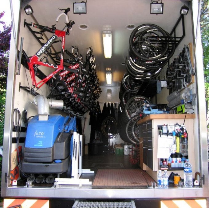 Big Rig: A look inside the CSC truck - Velo