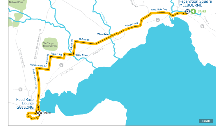 Google Earth fly-over of the elite world road race championships course ...