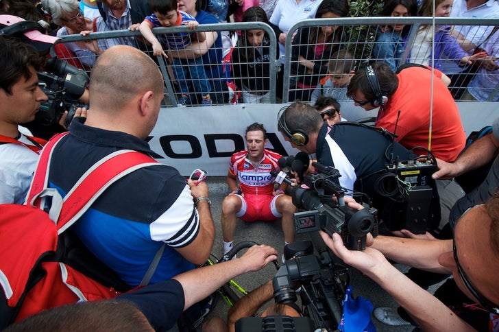 At the Giro with Gregg Bleakney - start to finish - Velo