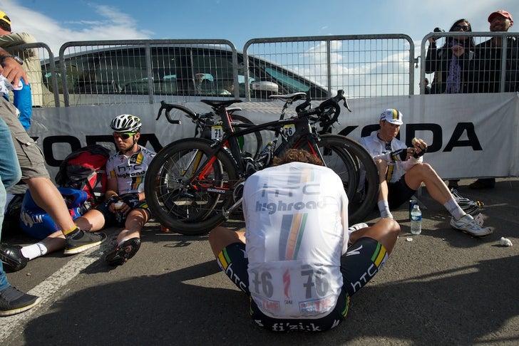 At the Giro with Gregg Bleakney - start to finish - Velo