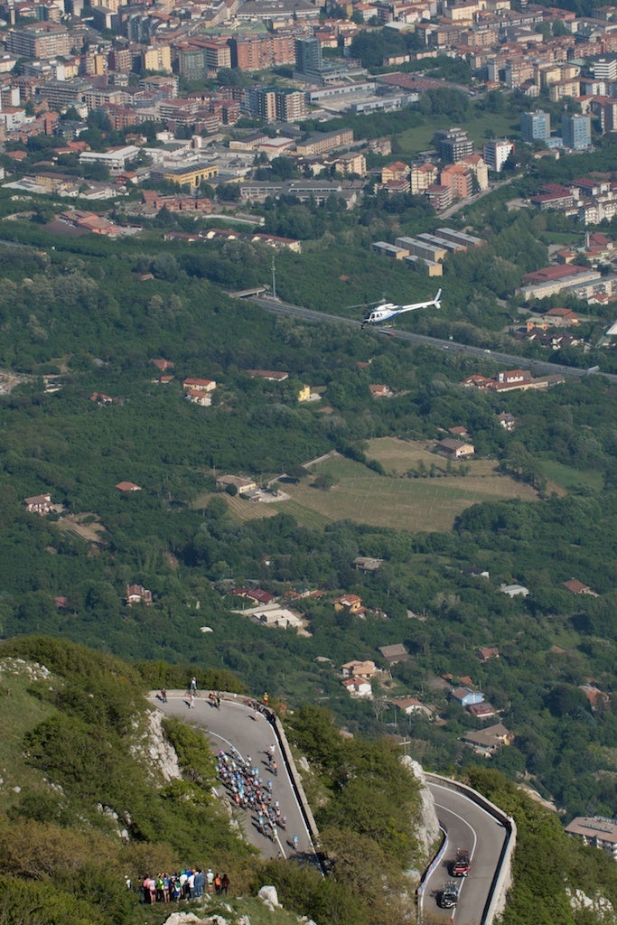 Gregg Bleakney at the Giro: The best seat in the house - Velo