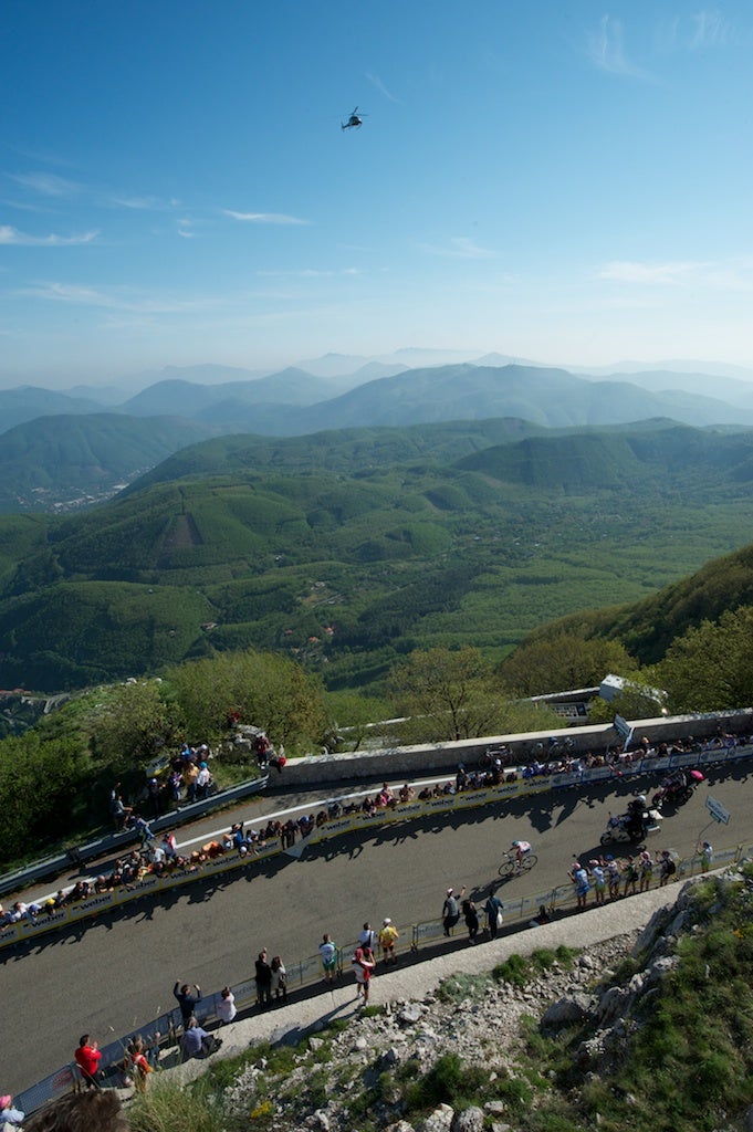 Gregg Bleakney at the Giro: The best seat in the house - Velo