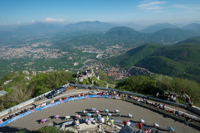 Gregg Bleakney at the Giro: The best seat in the house - Velo