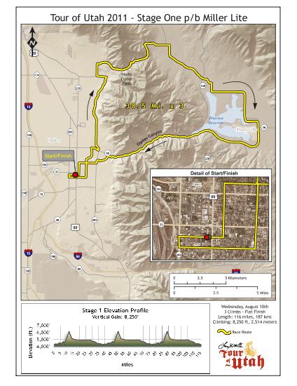 One summit finish, brutal SLC circuit for 2011 Tour of Utah - Velo