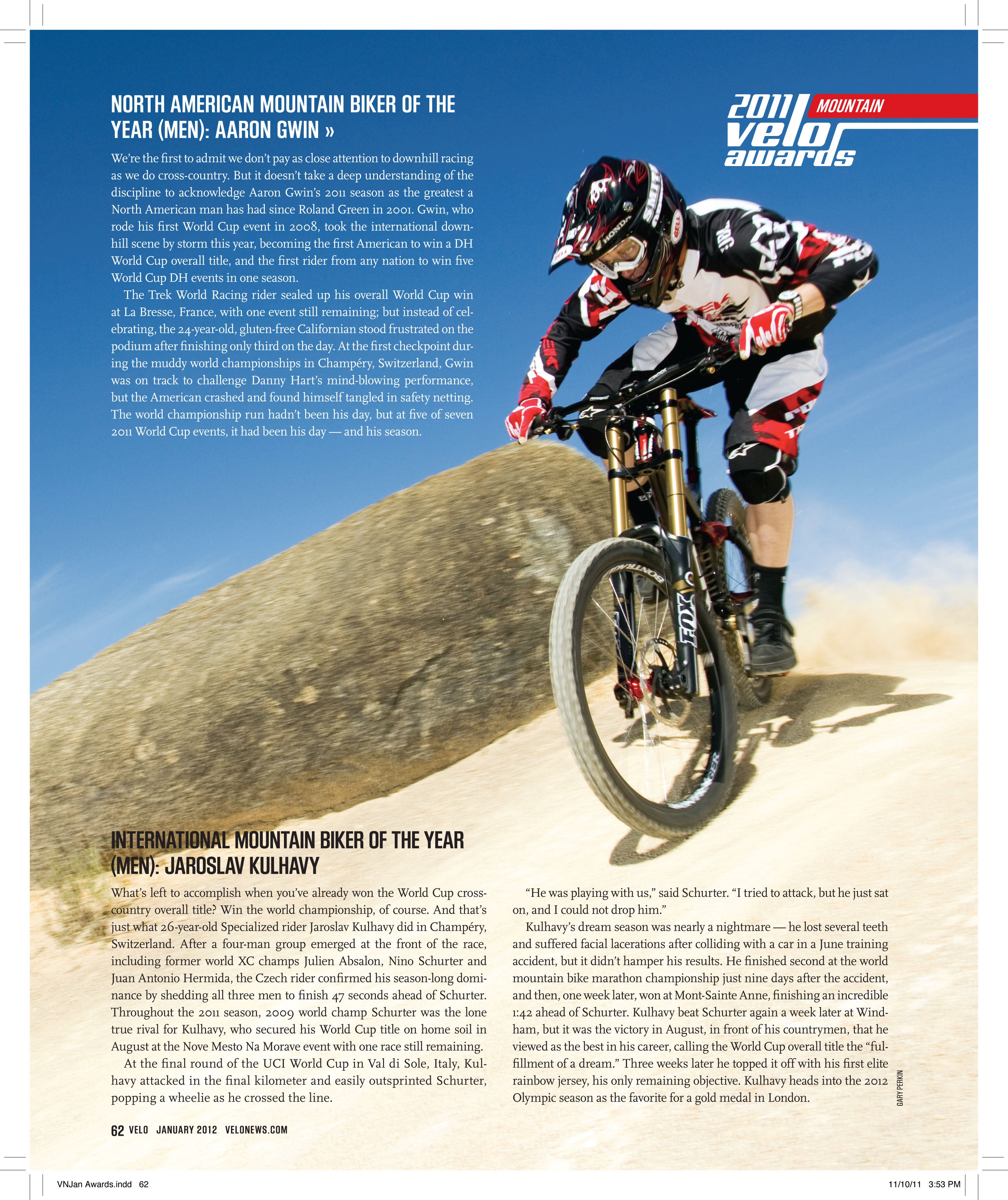 From the pages of Velo: The 2011 Velo Awards — Mountain Bikers of the ...