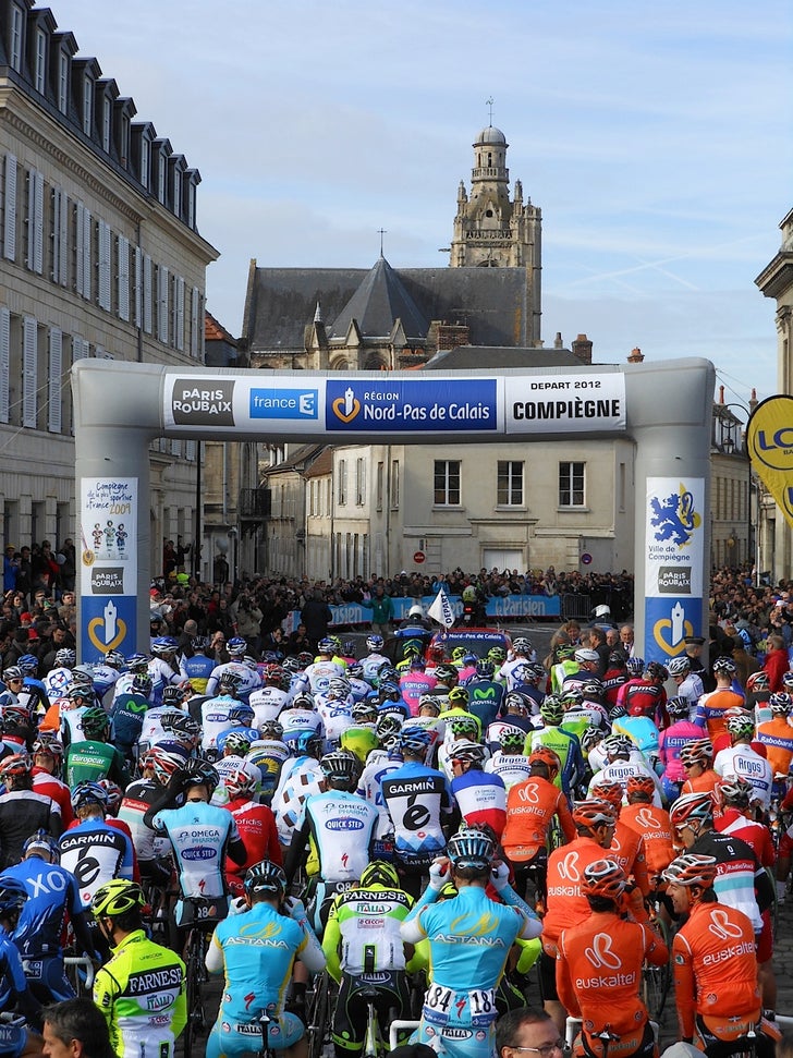 Start line gallery: Paris-Roubaix 2012 - Velo