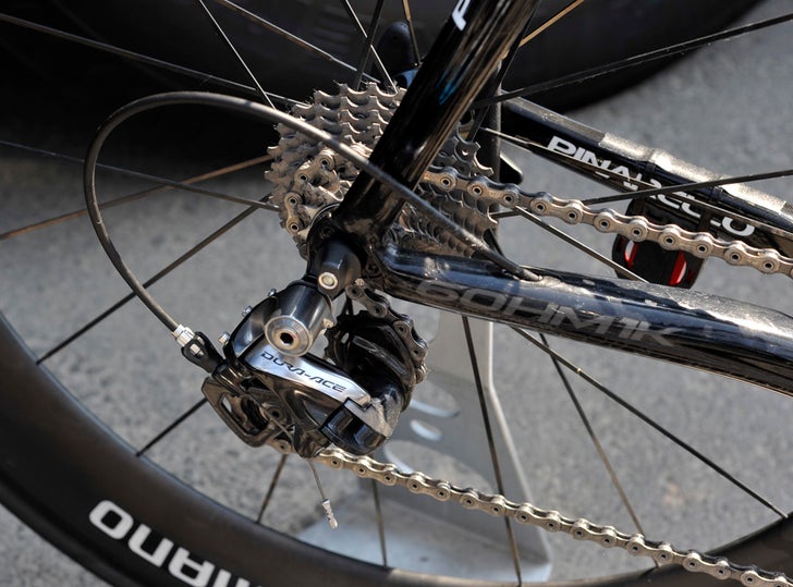 Giro Tech: Sky riding prototype 11-speed Shimano Dura-Ace - Velo