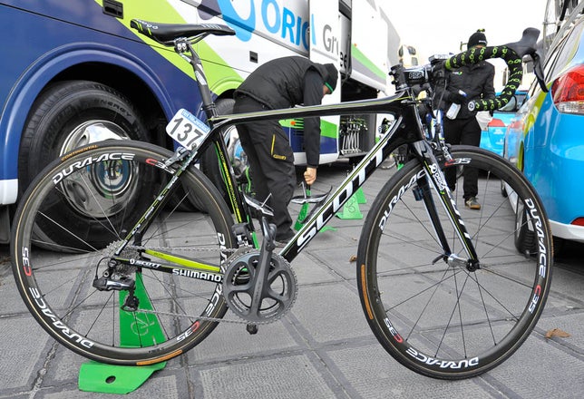 Spotted: New Scott frames at 2013 Tour of Flanders - Velo