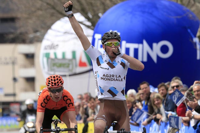 Bouet claims stage 1a victory at Giro del Trentino - Velo
