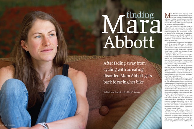 Finding Mara Abbott: The Giro champion returns to the top - Velo