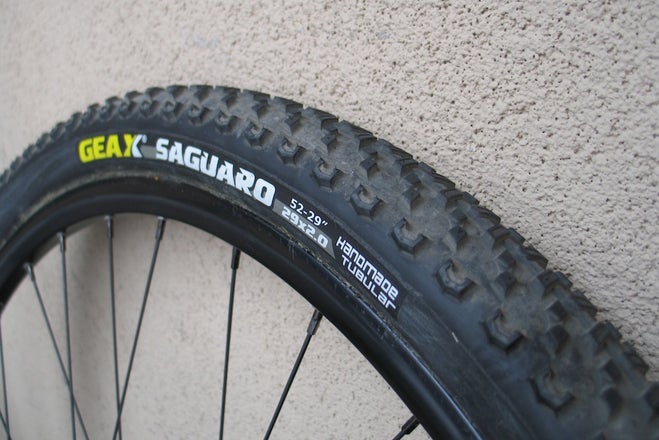 Reviewed: Geax Saguaro tubular mountain bike tires - Velo