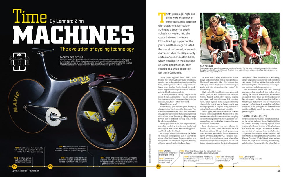 Velo Magazine — August 2014 - Velo