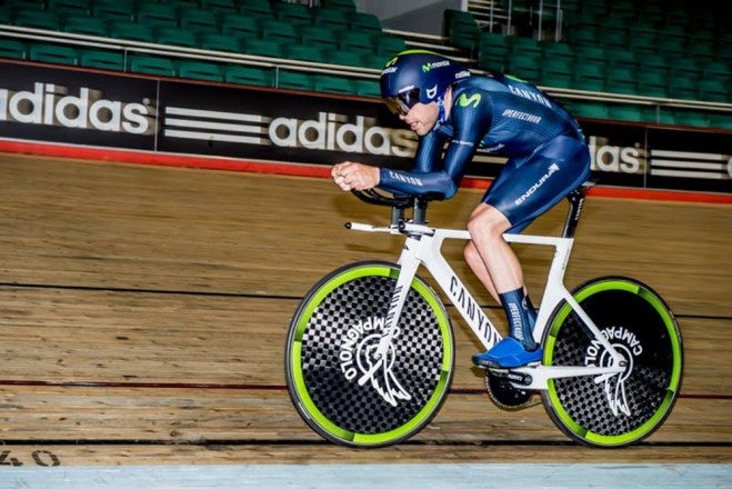 It's Campagnolo's Hour Record Too