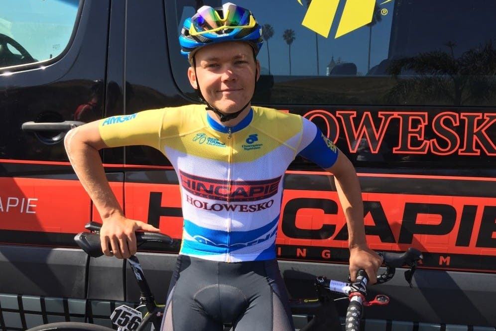 Meet your Amgen Tour race leader, Latvian Toms Skujins