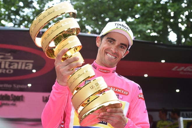 Inspired by Pantani, Contador targets Tour after Giro win - Velo