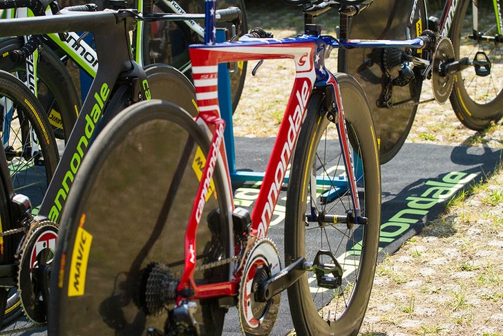 Pro Bike Gallery: Talansky's stars-and-stripes Cannondale Slice - Velo