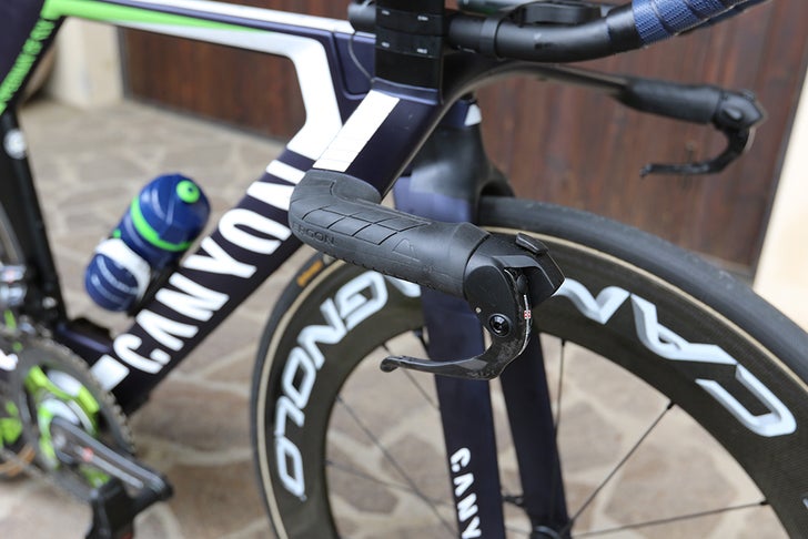 Spotted: New Canyon TT bike at the Giro - Velo