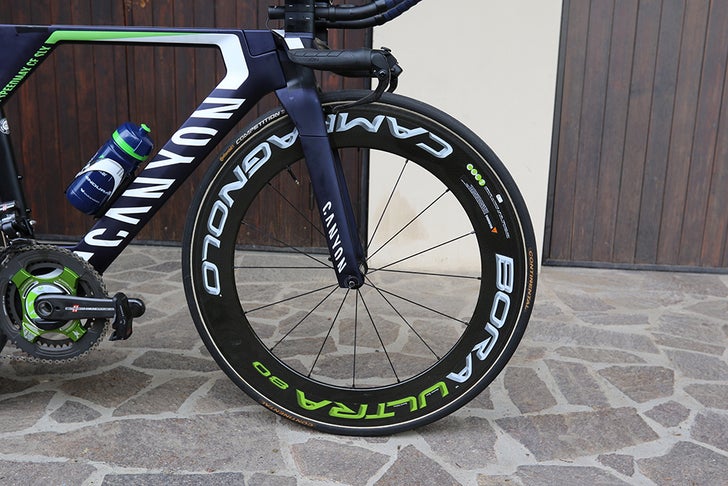 Spotted: New Canyon TT bike at the Giro - Velo