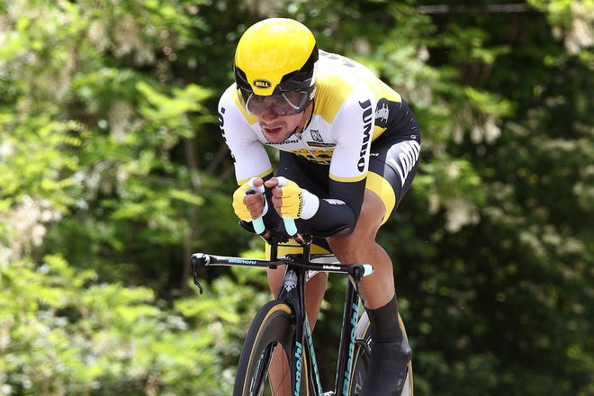 Roglic wins the Giro's stage 9 TT - Velo