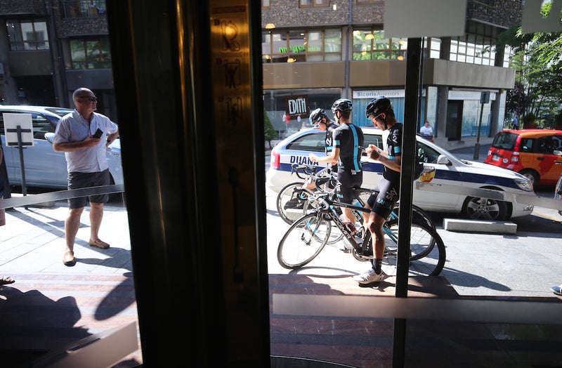 Tour notebook: Boredom, breathalizers, and a rest day swim - Velo