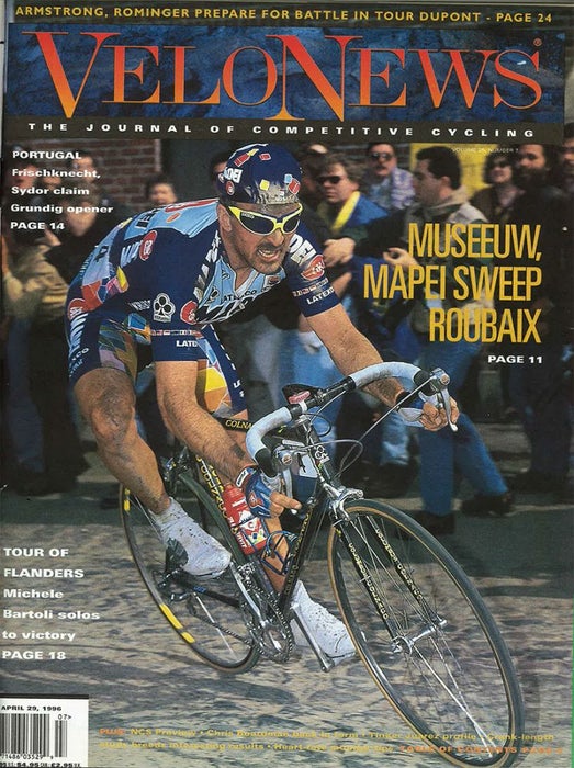 Studying Roubaix 1996: Mapei's dominant podium sweep - Velo