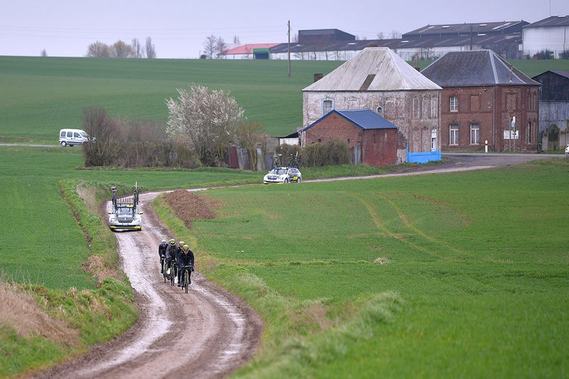 Gallery: Peloton previews muddy Paris-Roubaix pavé - Velo