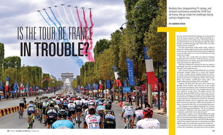 VeloNews magazine — September/October 2018 - Velo