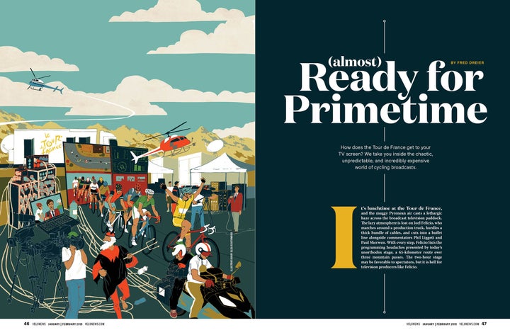 Presenting the redesigned VeloNews magazine - Velo