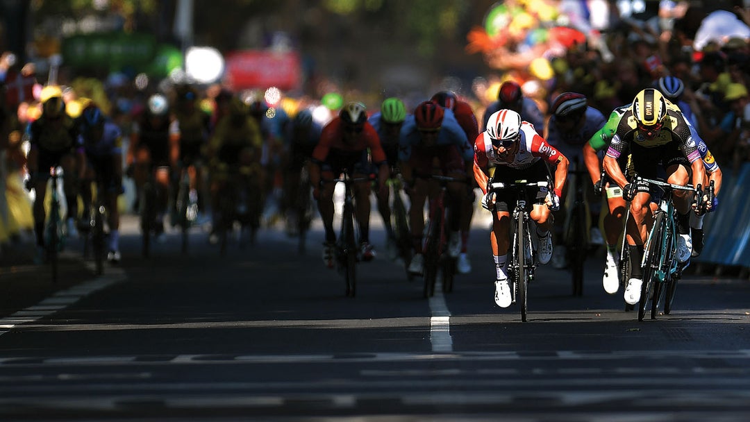 Onboard footage of Tour de France stage 1 - Velo