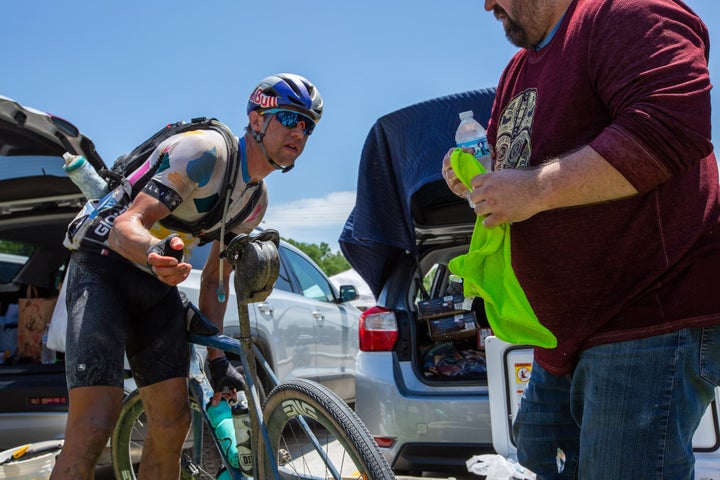 The Grind: Gravel race feed zone etiquette and formats - Velo