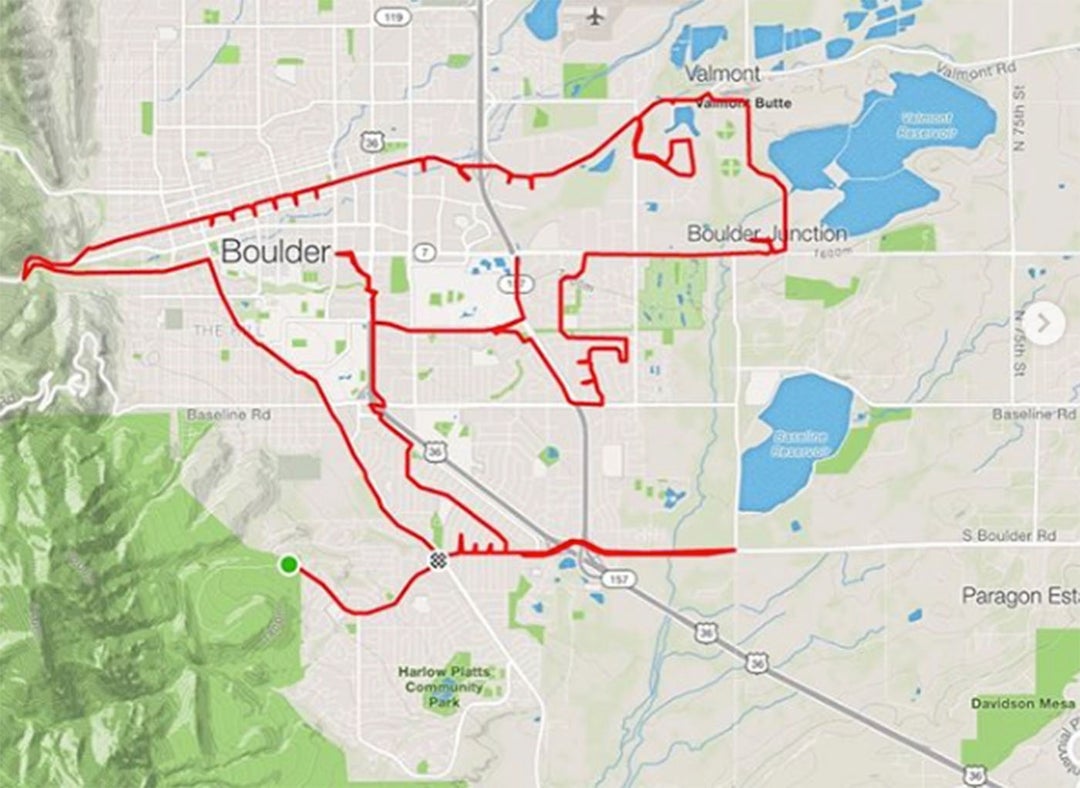 Is that a dinosaur? Inside Boulder Junior Cycling's Strava art ...