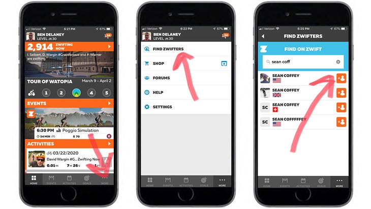How to ride with friends in Zwift - Velo