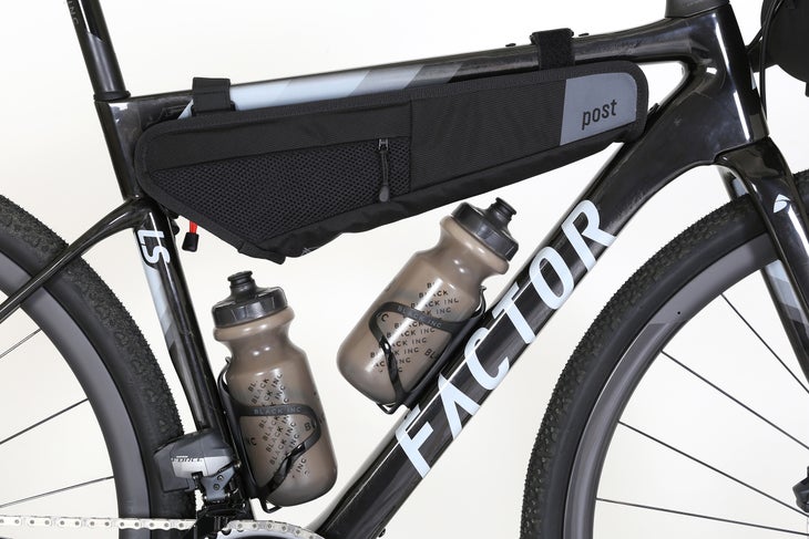 Factor rolls off pavement with the LS gravel bike - Velo