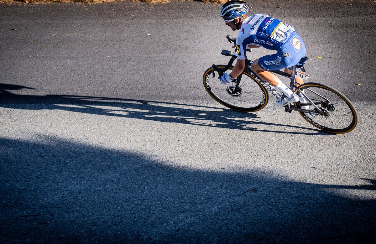 Getting the shot: Alaphilippe descending to Tour de France victory on ...