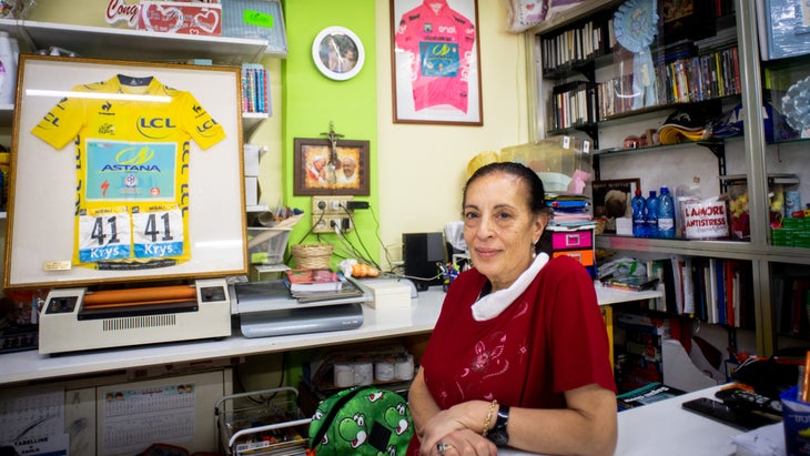 We spent the day with Giovanna Nibali, Vincenzo Nibali's mom - Velo