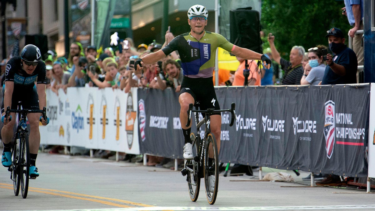 Luke Lamperti sprints to victory at 2021 U.S. national criterium ...