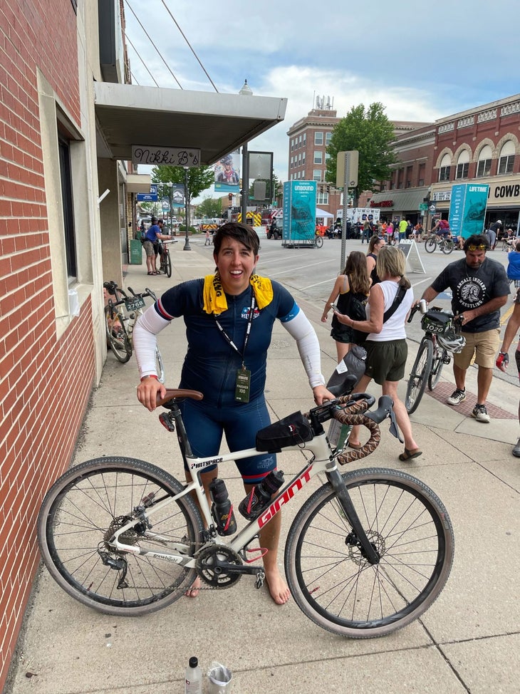 Abi Robins was Unbound Gravel's first non-binary/genderqueer category ...