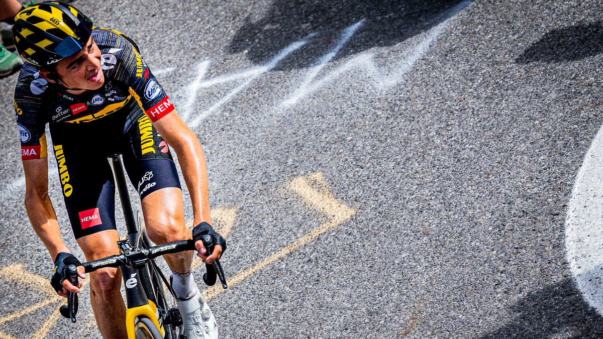 Getting the Shot: Sepp Kuss on his way to a Tour de France stage win - Velo