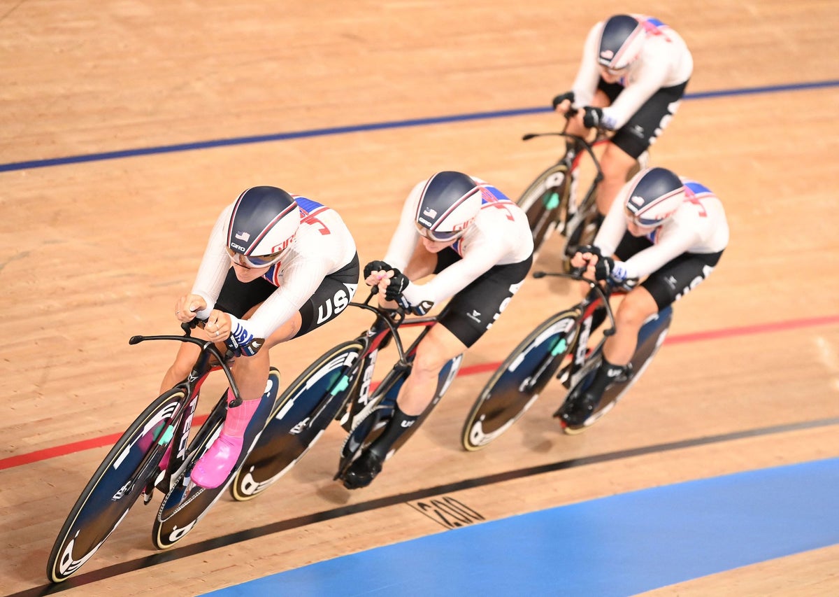 Tokyo Olympic track racing: China wins women's Team Sprint gold, U.S ...