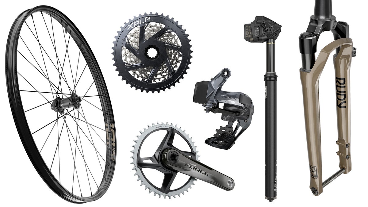 SRAM launches XPLR gravel collection: RockShox fork, dropper; Zipp ...