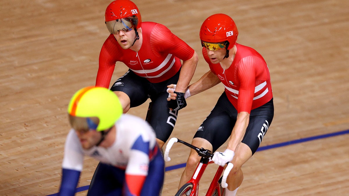 Tokyo Olympic track racing: Michael Morkøv and Lasse Hansen win Madison ...