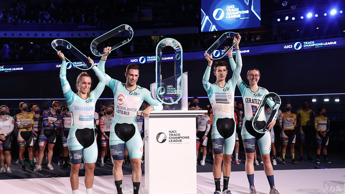 American Gavin Hoover, Archibald, Hinze, Lavreysen win Track Champions ...