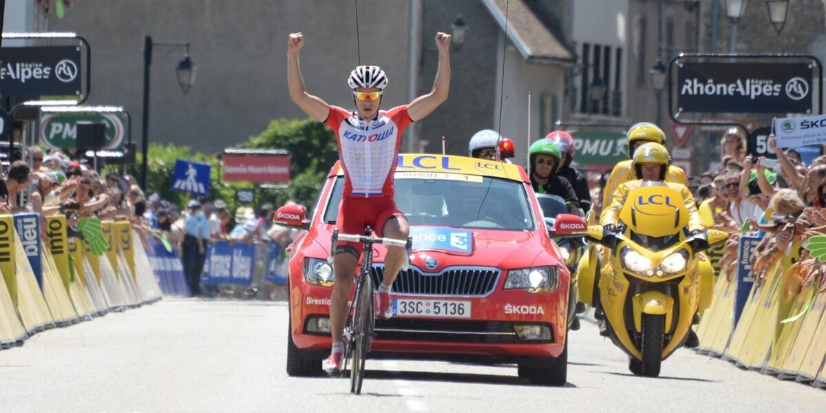 Simon Spilak Wins Criterium du Dauphine Stage 5 - Velo