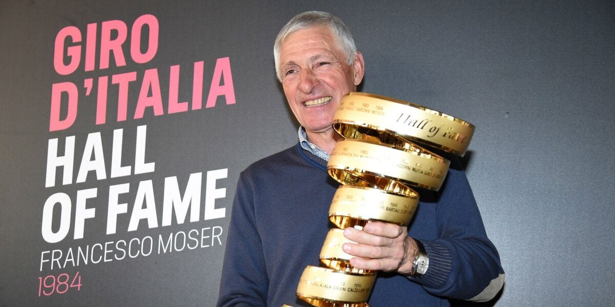 Hall of Fame Welcomes Francesco Moser - Velo