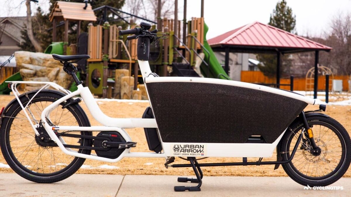 Urban Arrow Family cargo bike long term review A pickup truck on two wheels Velo