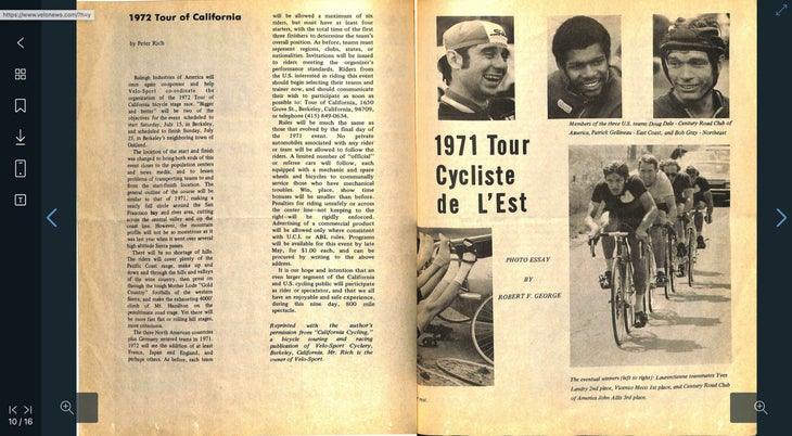 Introducing the VeloNews Archive - 50 years of our magazines online - Velo