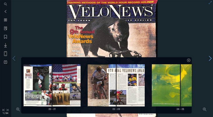 Introducing the VeloNews Archive - 50 years of our magazines online - Velo