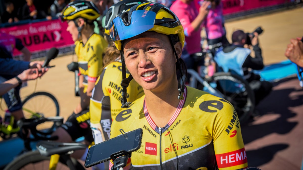 Broken collarbone forces Coryn Labecki out of world championships - Velo