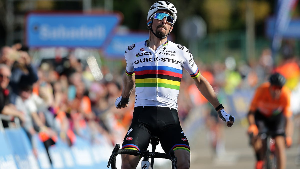 Julian Alaphilippe cleared to return to training, French team leaves ...