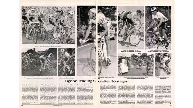 VeloNews Archives: Andy Hampsten challenges Laurent Fignon at the 1989 ...